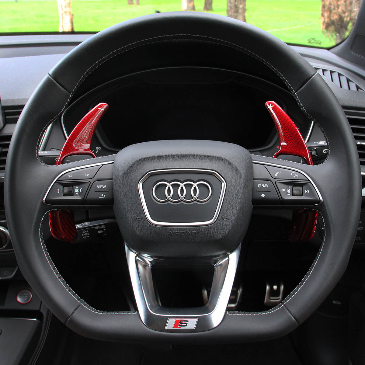 Audi Carbon Fiber Paddle Shifters 2017-2025 – DSG Paddles