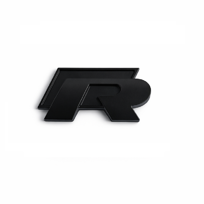 Black R Front/Rear Badges for Golf MK7 MK7.5