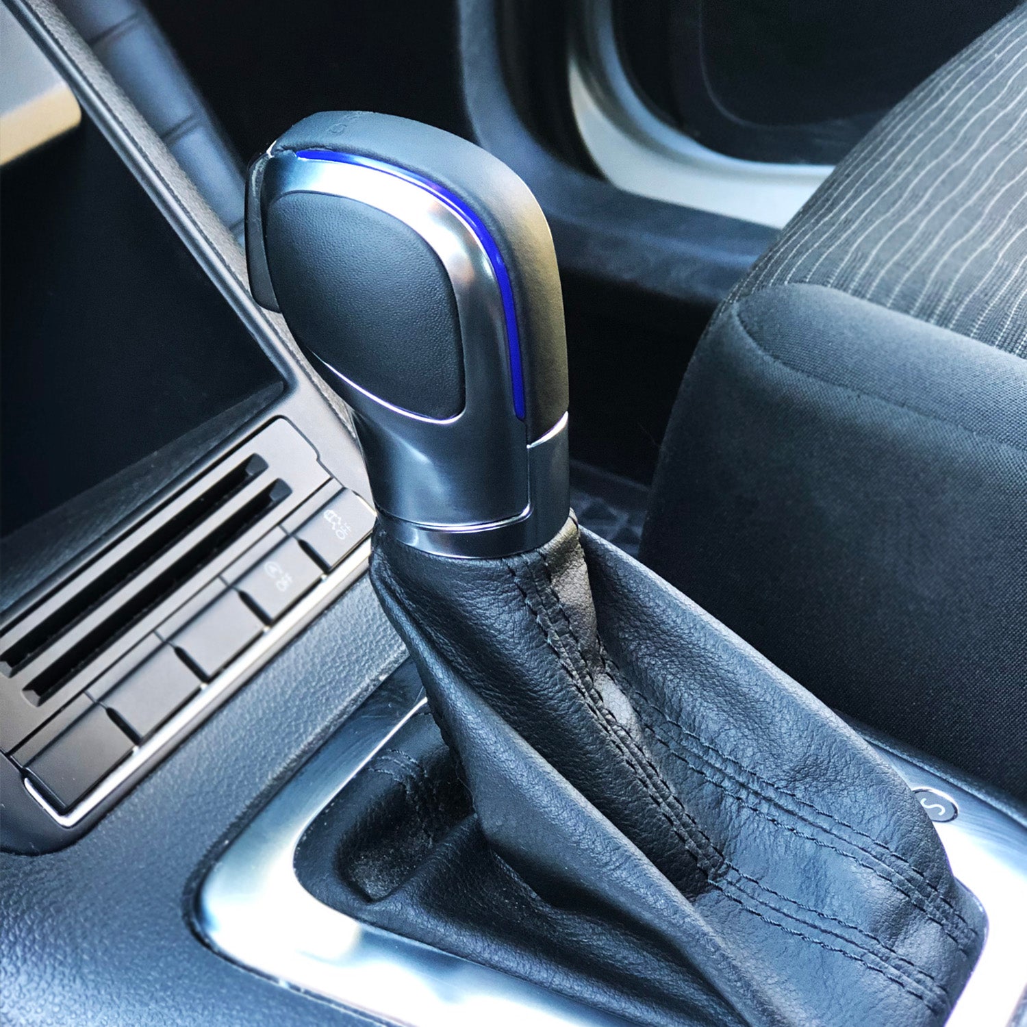 VW DSG Shifter Knob Leather & Chrome Upgrade – DSG Paddles